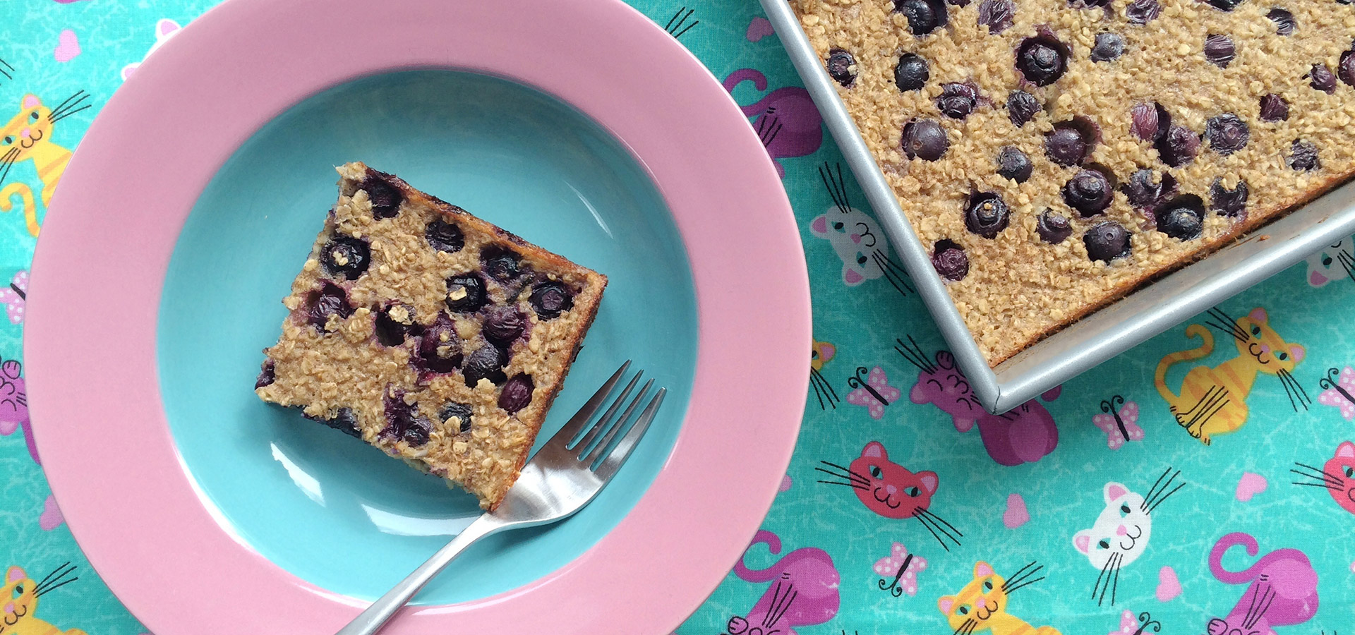 Whole Grain Goodness: Blueberry Banana Oatmeal Bake | WIC Resources